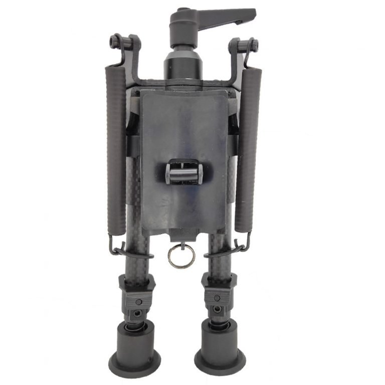 6-9 Inch Tactical Carbon Fiber Swivel Benchrest Shooting Bipod ...