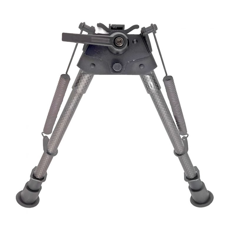 9-13 inch Carbon Fiber Bipod Pivoting with Pod-Lock - BipodFactory